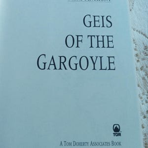 1995 Geis of the Gargoyle - Etsy