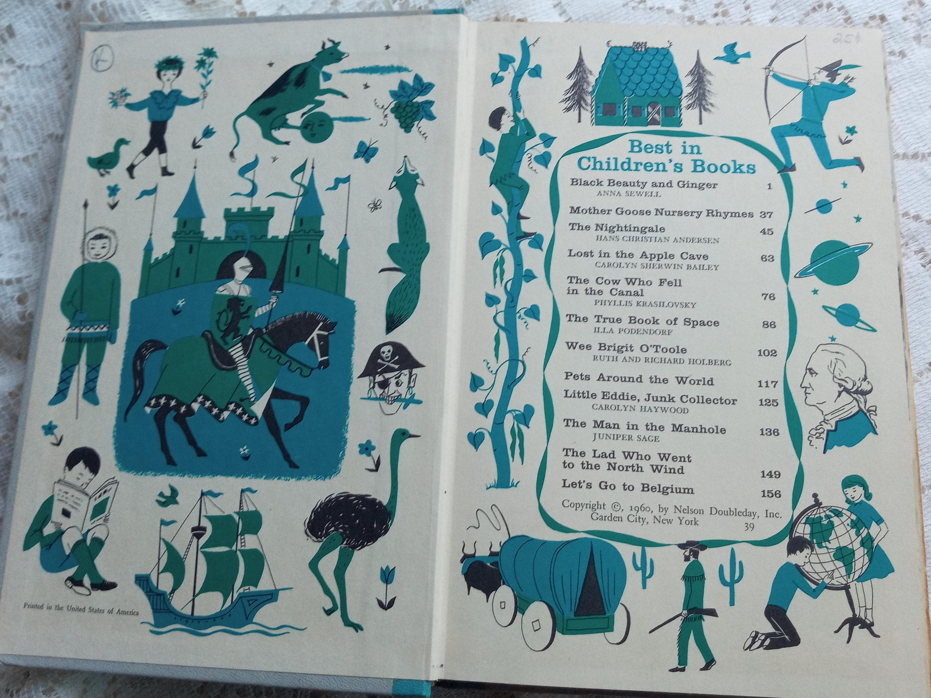 Vintage Children's Books Set: 1959-1960 Hardcover Collection - Etsy