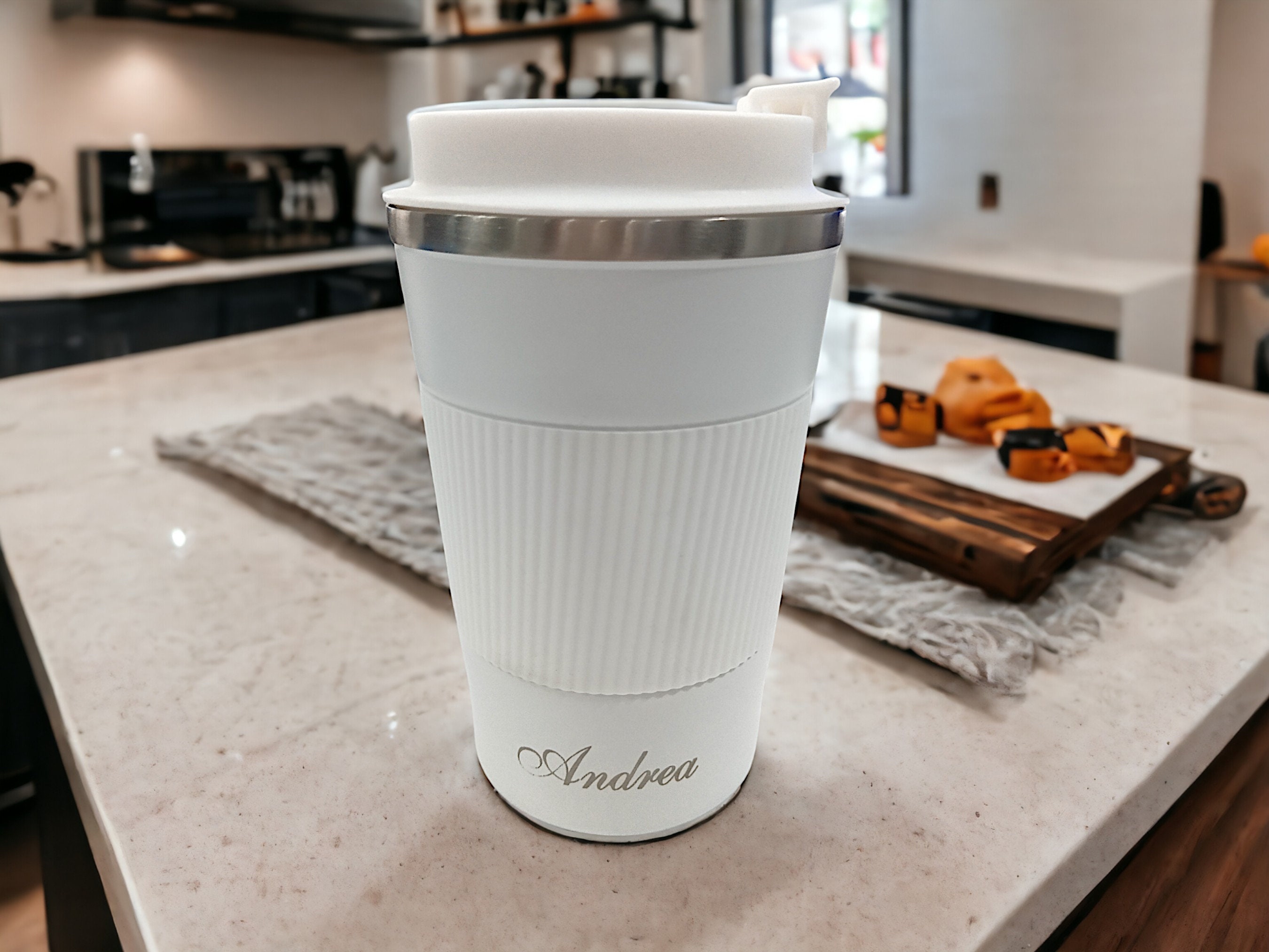 Personalized Mug, Custom Thermo Mug, Laser Engraved, 380ml Mug, Custom ...