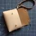 Faux Leather Wristlet Pattern: Small Bag SVG for Cricut (digital ...