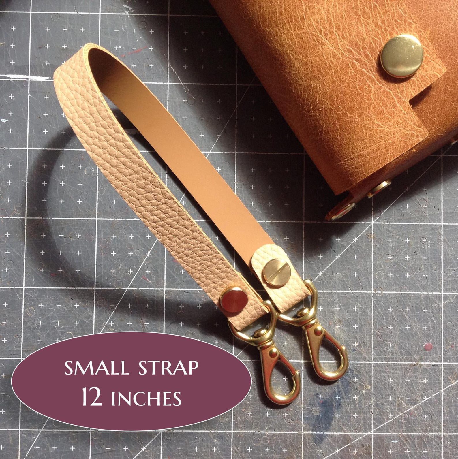 Faux Leather Wristlet Pattern: Small Bag SVG for Cricut (digital ...