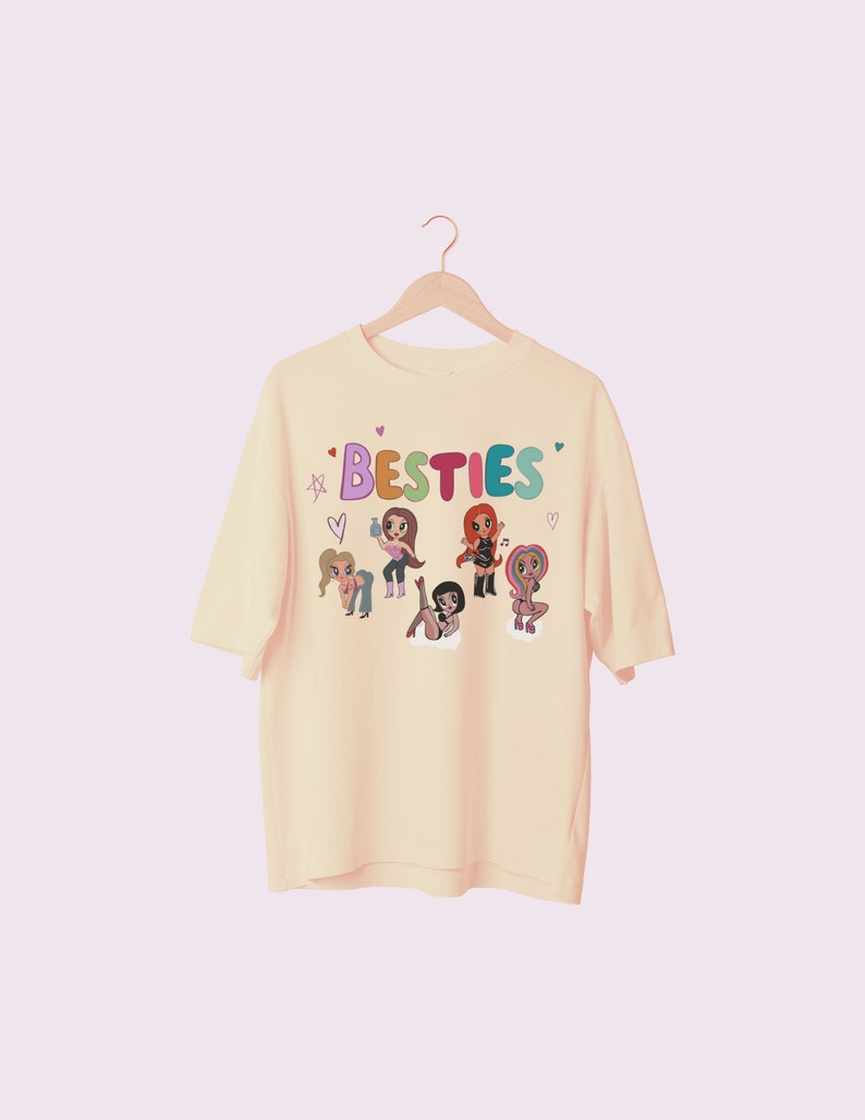 Karol G Besties Merch, Shirt Sublimation Design (JPG Digital Download ...