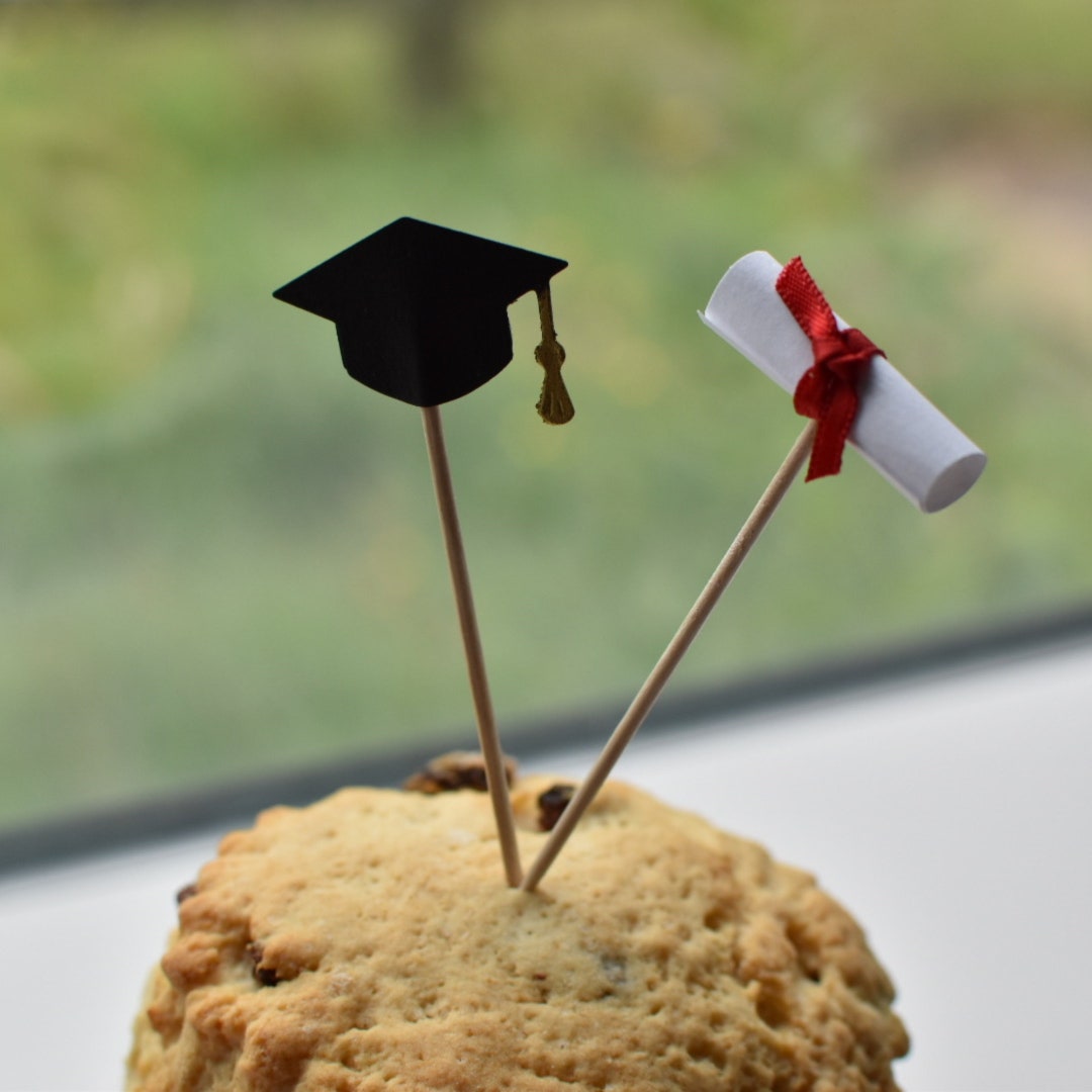 Graduation Cupcake Toppers Grad Party Graduation Party Graduation ...