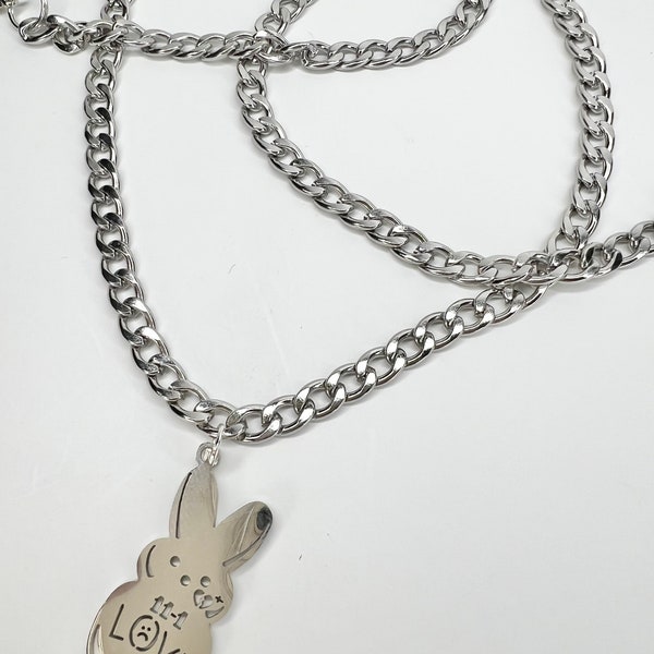 Silver Lil Peep Bracelet - Etsy