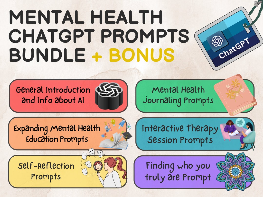 Chatgpt Prompts for Mental Health Improvement BONUS: Complete Guide to ...