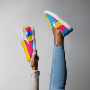Pride 2023 - Pansexual Pride - Small Size Slip-on Shoes - Etsy