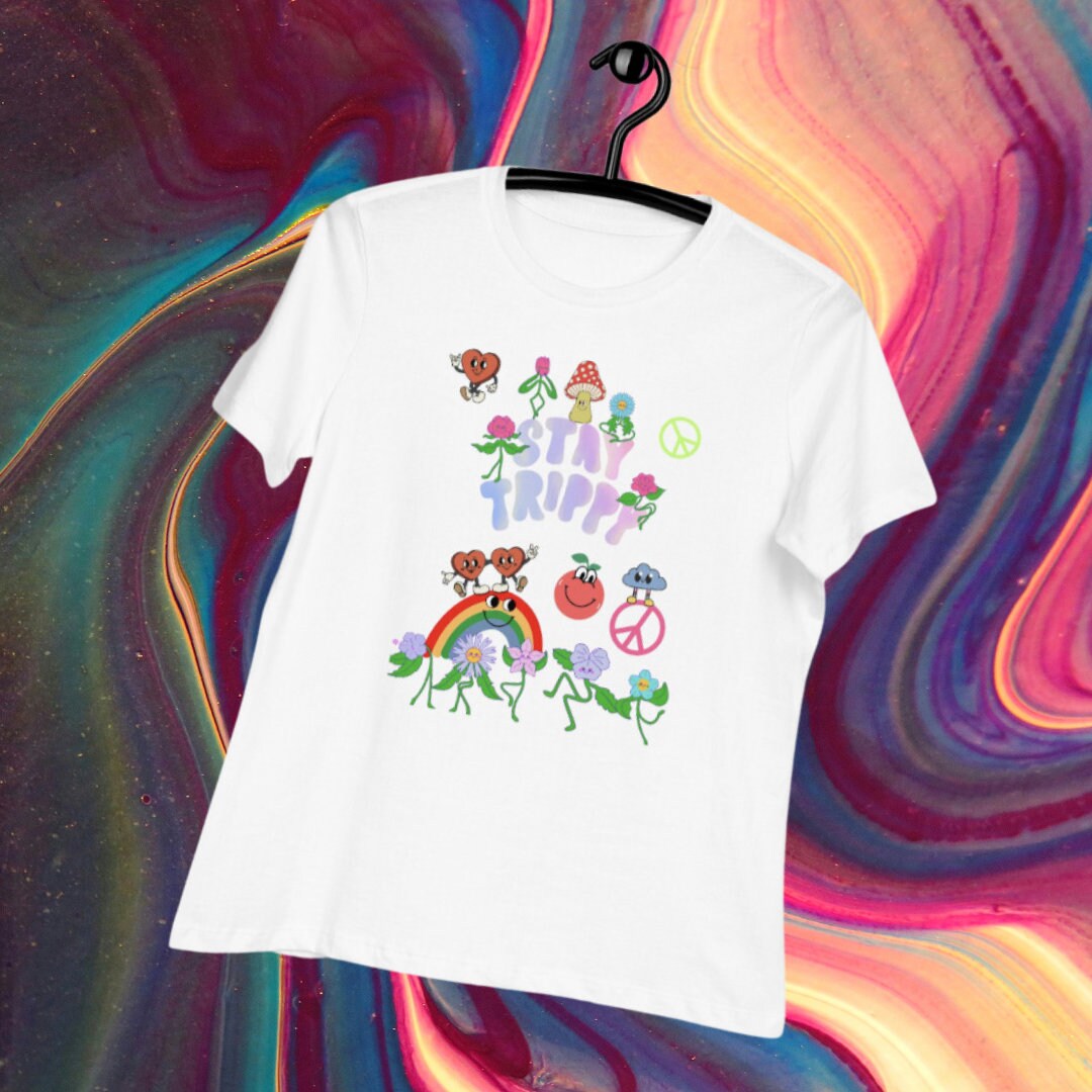Stay Trippy Relaxed T-shirt - Etsy