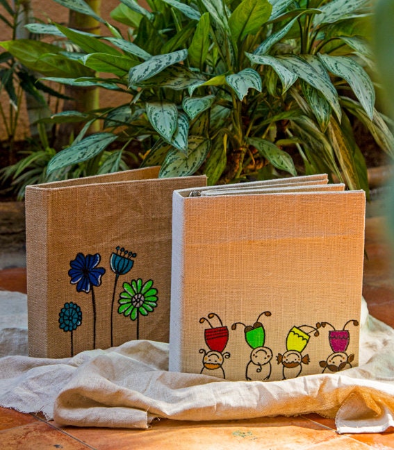 Eco Friendly Jute Binder Folder School Supplies Office Supplies Hand ...