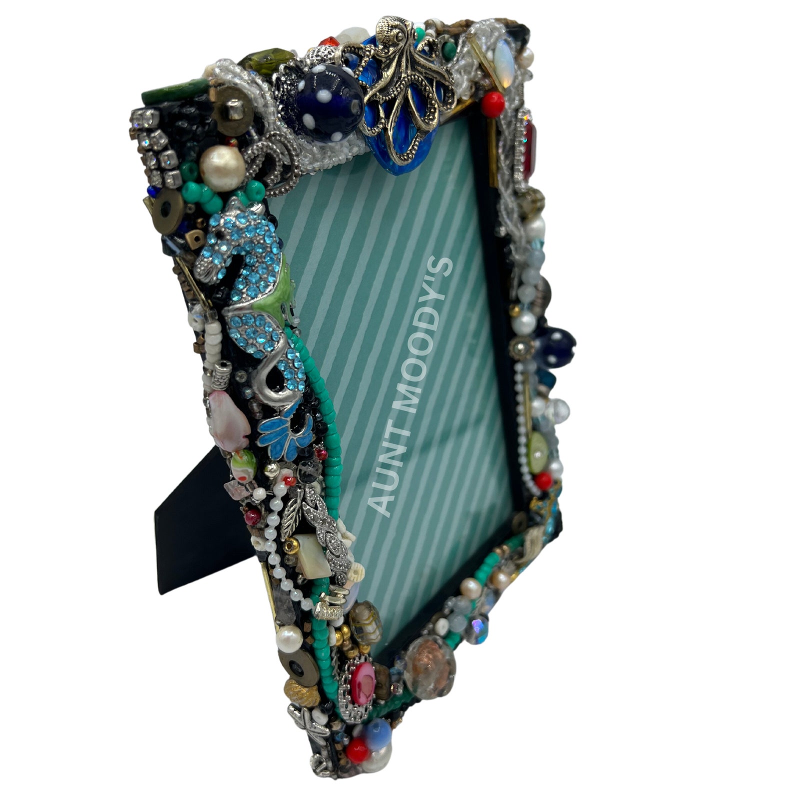 Jeweled Picture Frame Jeweled Frame Women Birthday Gift Fancy Decor ...