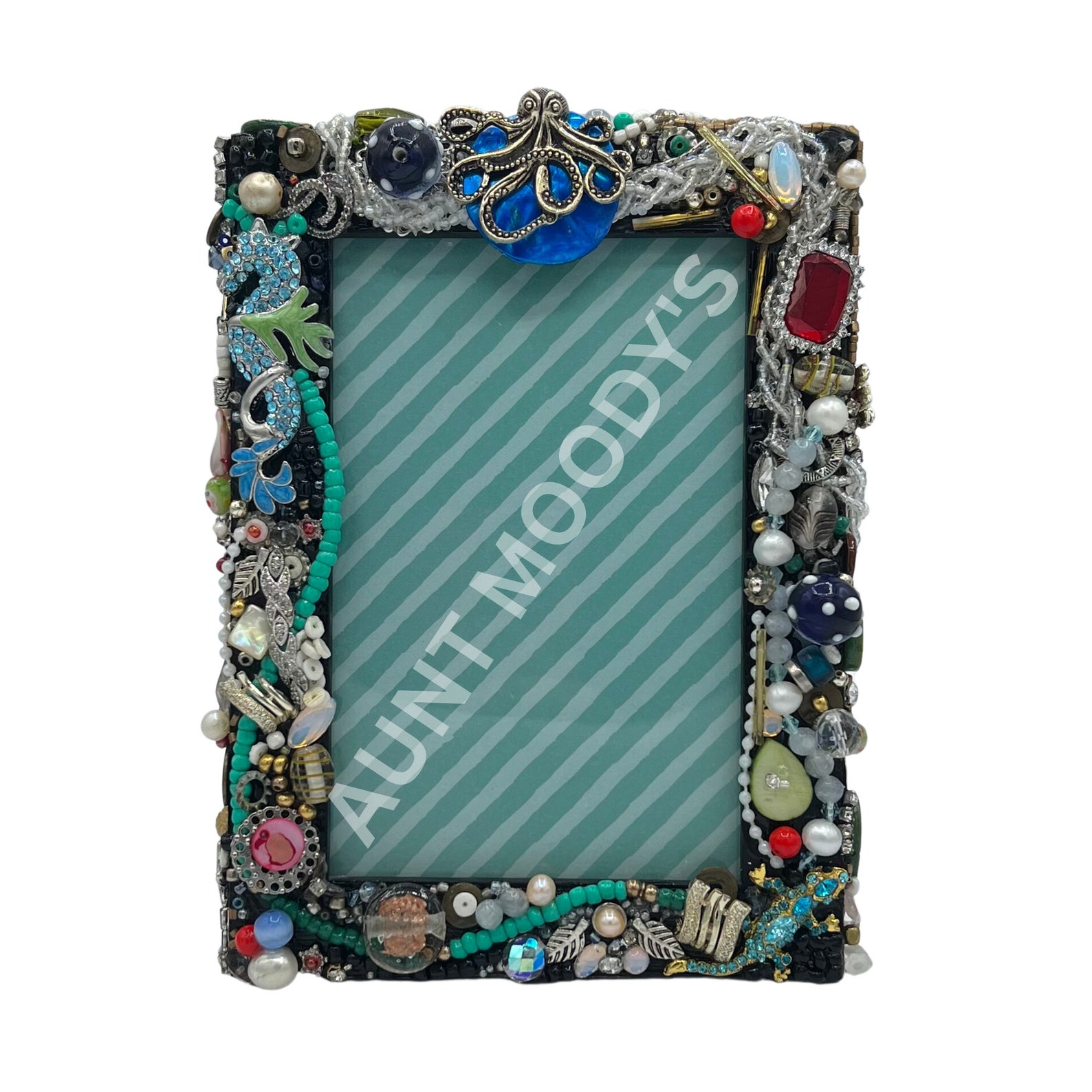 Jeweled Picture Frame Jeweled Frame Women Birthday Gift Fancy Decor ...