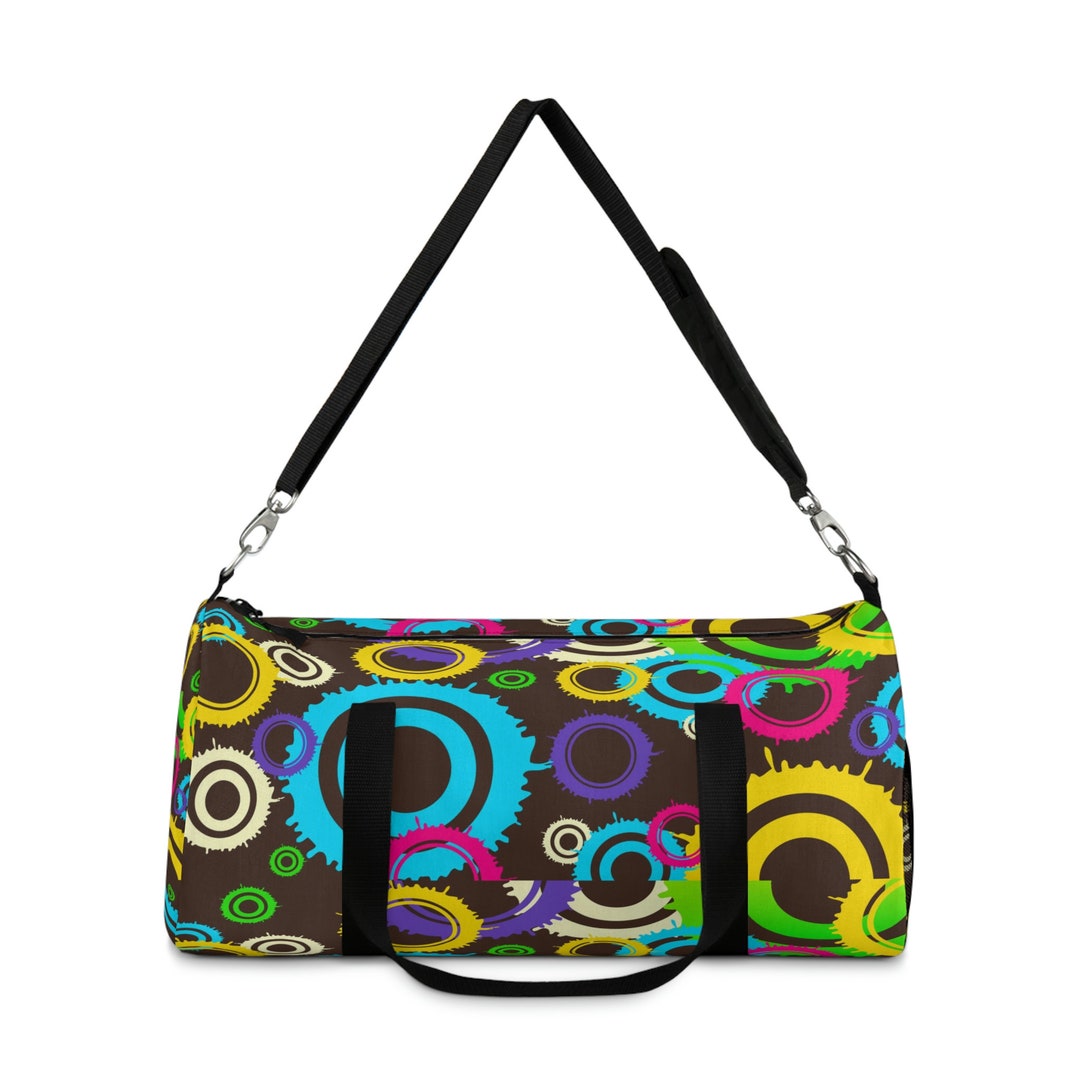 Retro Paint Splat Duffel Bag - Etsy