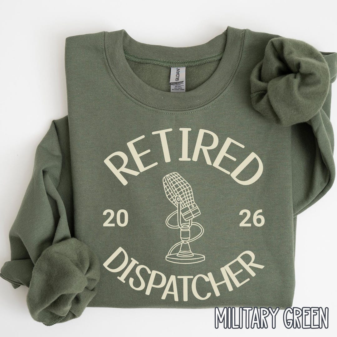 Retired Dispatcher 2026 Sweater, Gift for Retiring Public Safety ...