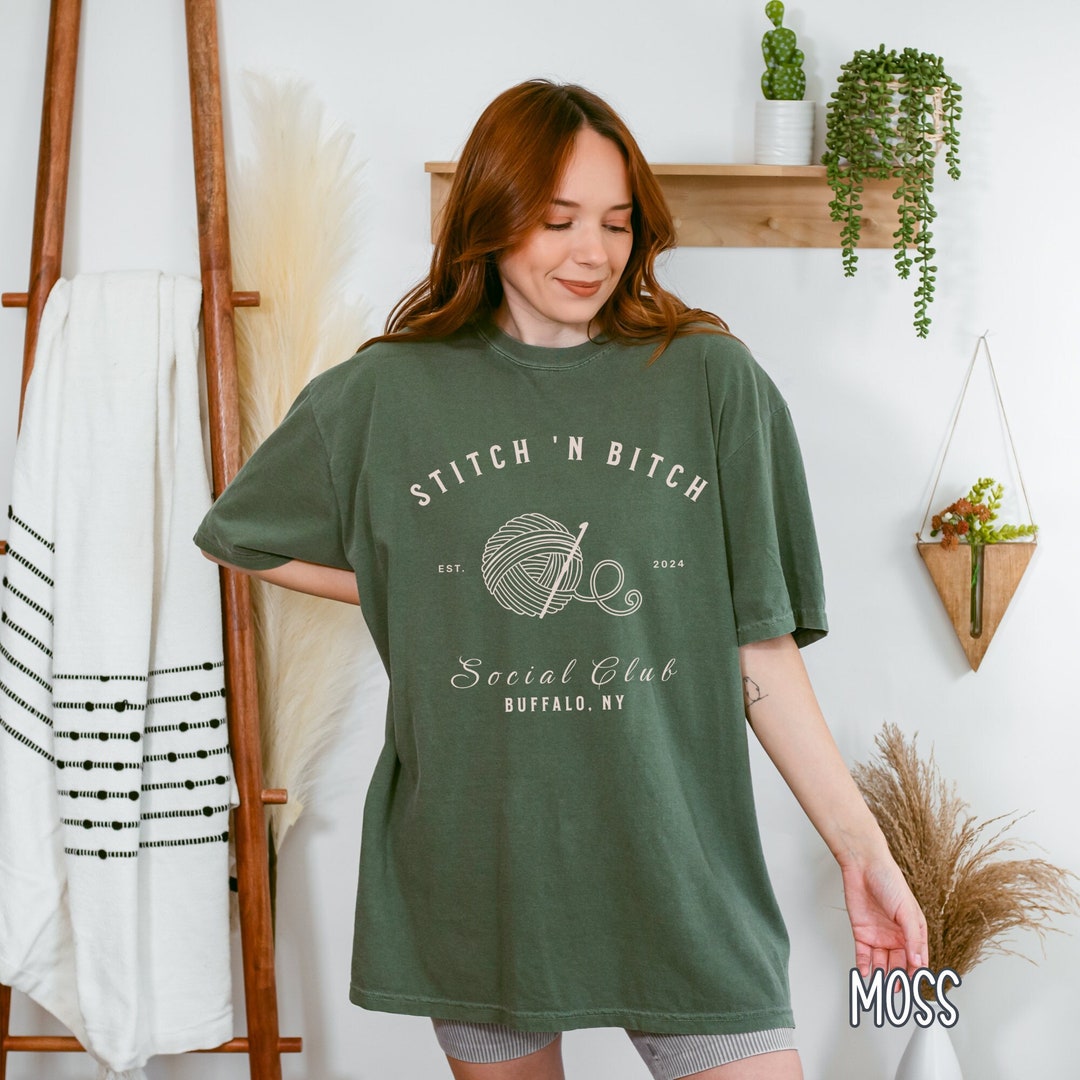 Funny Crochet Shirt, Crochet Social Club Comfort Colors T-shirt, Cute ...