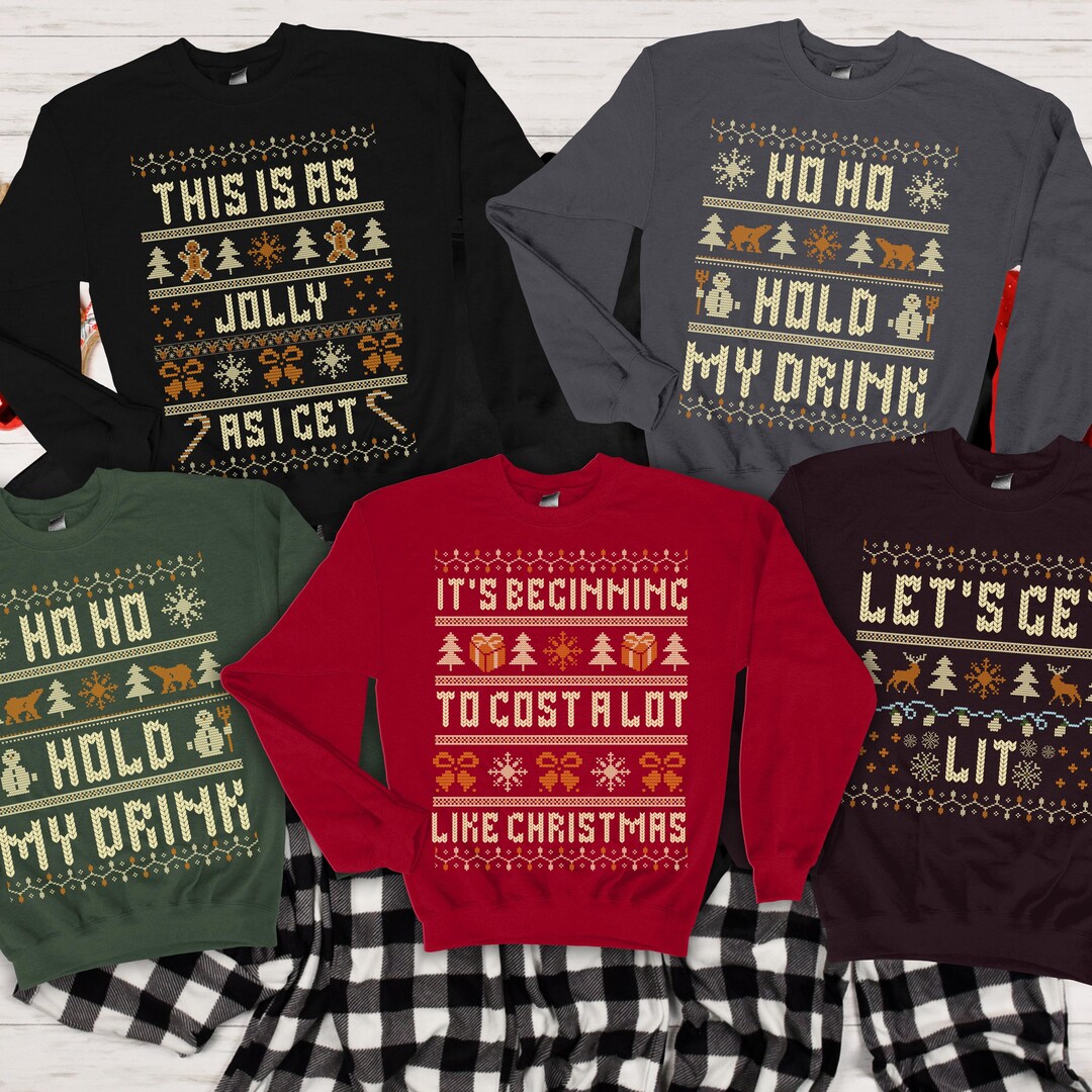 Funny Ugly Christmas Sweaters, Group Christmas Sweatshirts ...