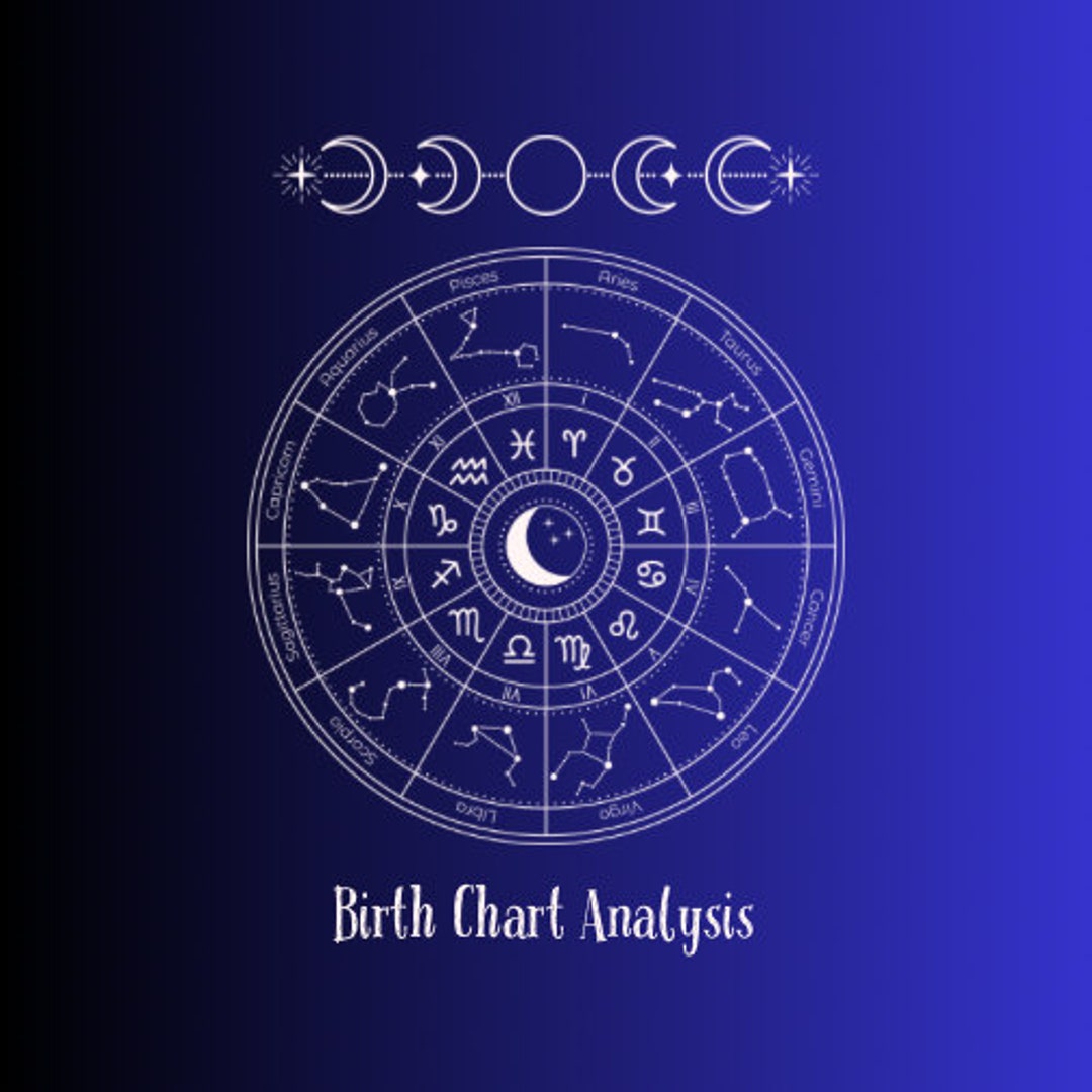 Birth Chart Analysis - Etsy