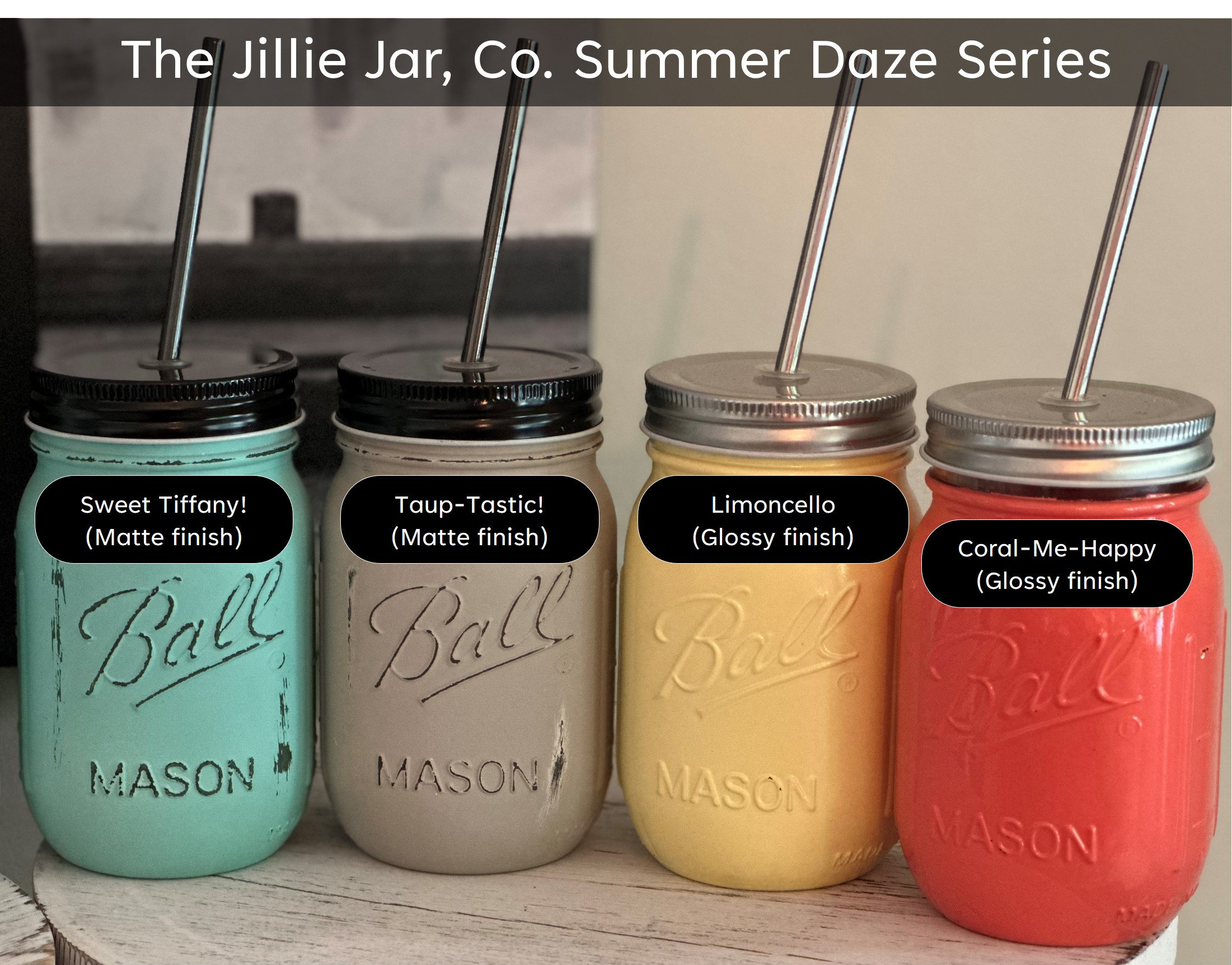 The Jillie Jar 64oz Flower Vase 64oz Mason Jar Vase Large - Etsy