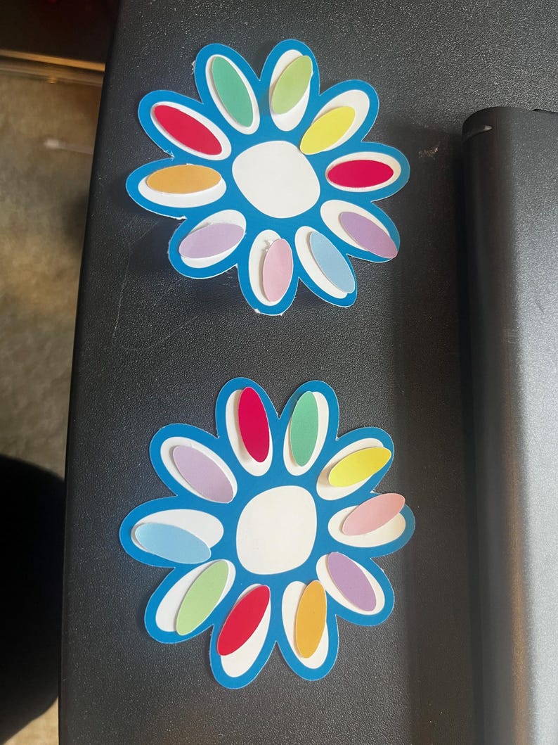 Daisy Girl Scout Petal & Flower Sticker Set | Troop Badge Reward ...