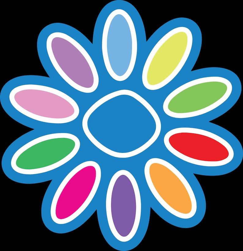 Daisy Girl Scout Petal & Flower Sticker Set | Troop Badge Reward ...