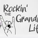 Rock Grandma Decal // Sci-fi // Laptop// Car //wall Décor ...