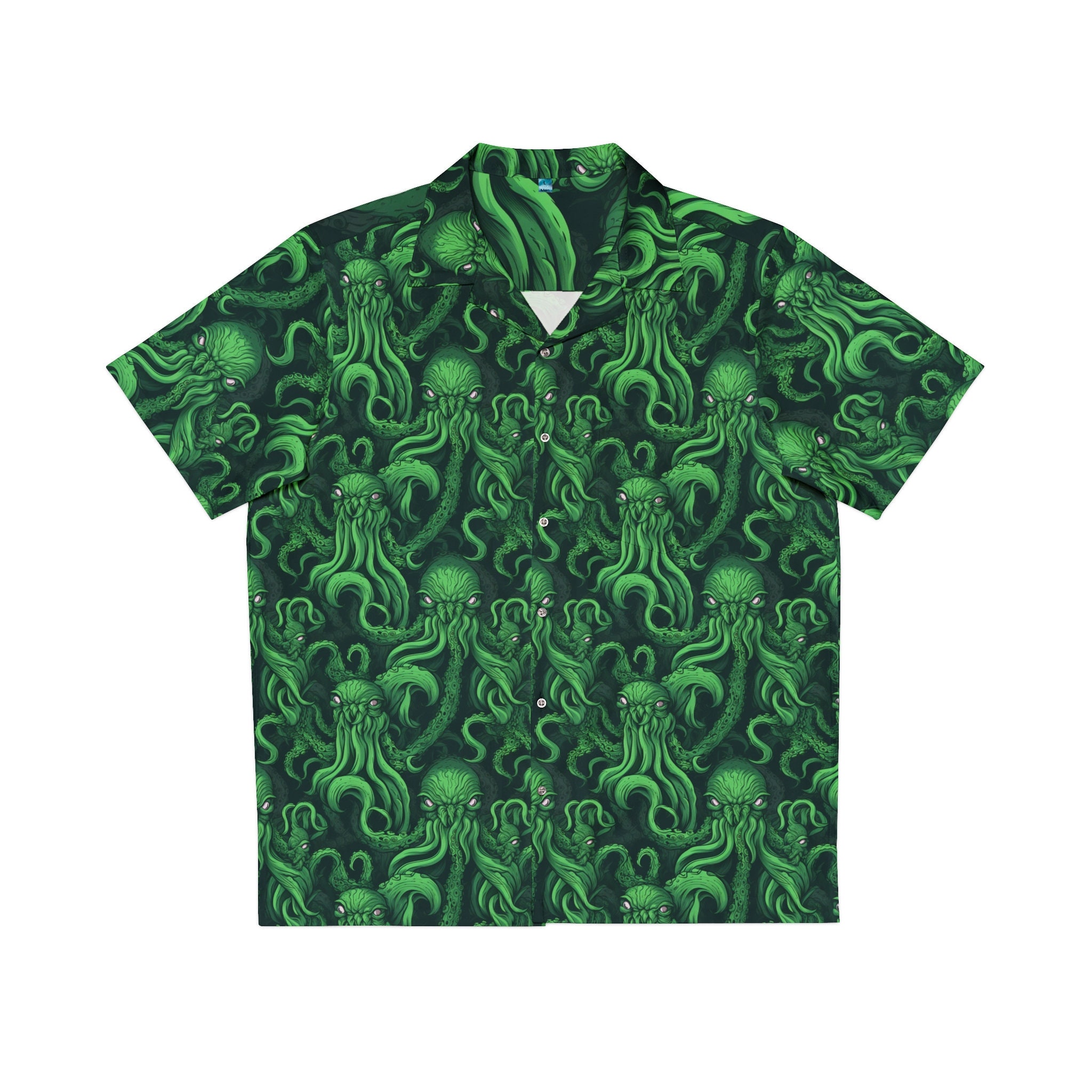 Cthulhu Hawaiian Shirt HP Lovecraft Inspired Cthulhu Mythos - Etsy