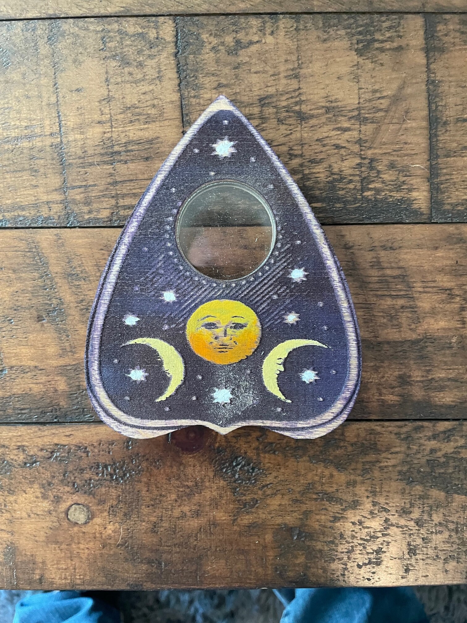 Ouija Board and Planchette, Goth Decor 12" X 20" Victorian Design ...