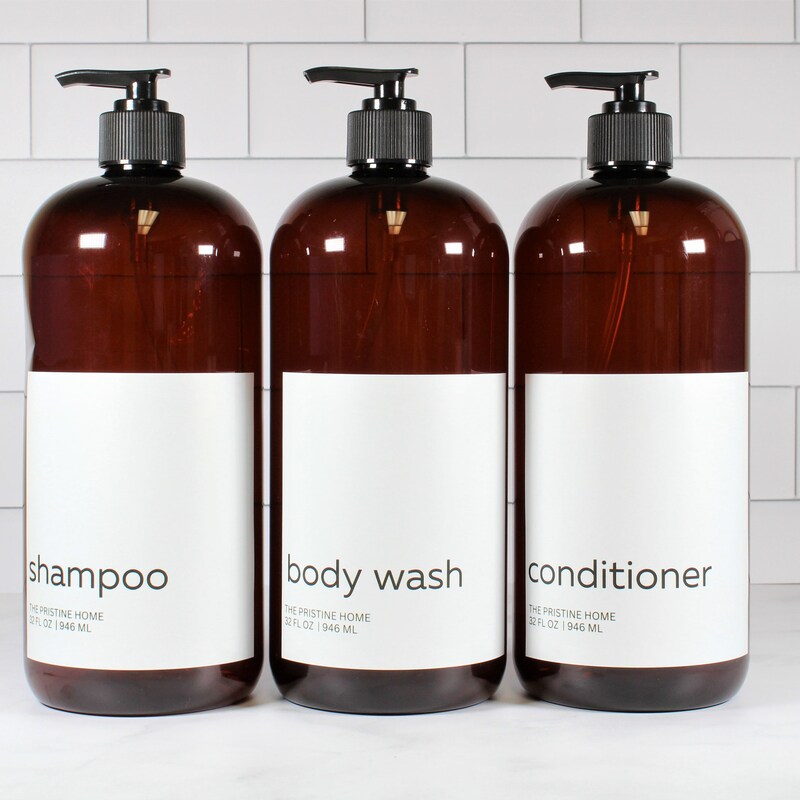Shampoo Bottles - Etsy