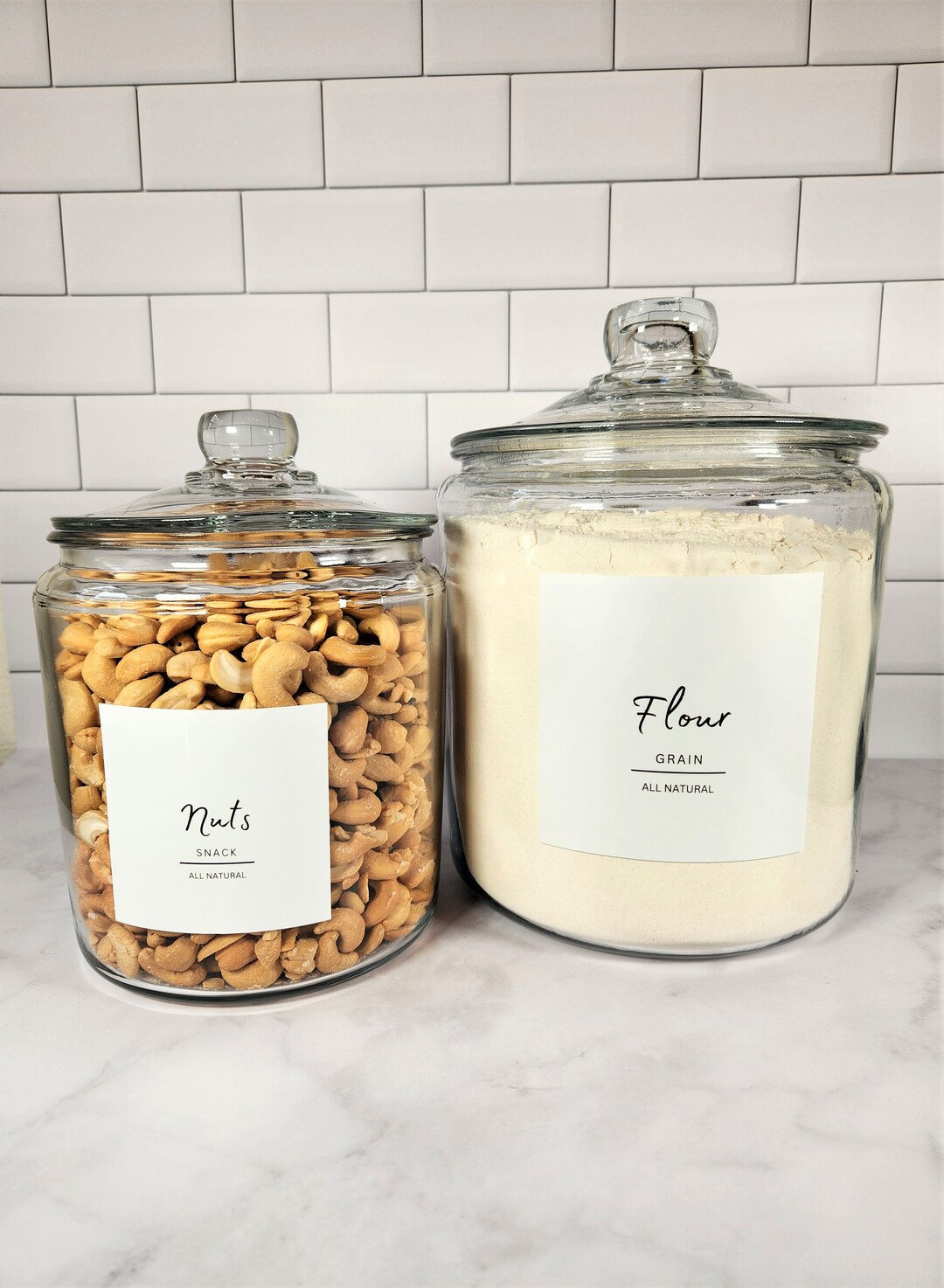 Kitchen Pantry Labels, Home Organization Labels, Minimalist Living ...