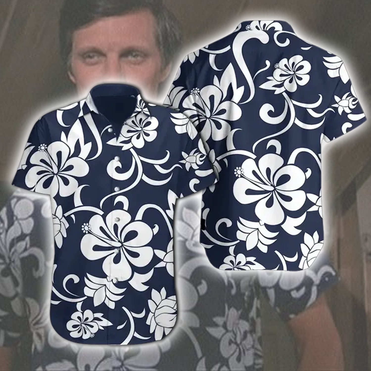Hawkeye Pierce MASH Hawaiian Shirt Hawk Eye Pierce Hawaiian - Etsy