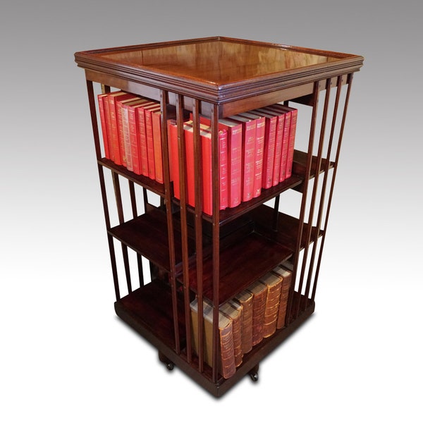 Revolving Bookcase - Etsy UK