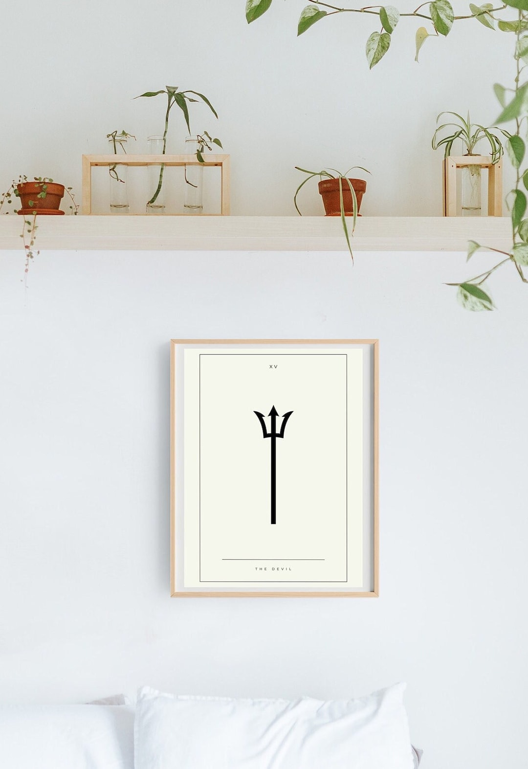 Tarot Major Arcana Poster | the Devil Art Poster | Tarot Wall Art - Etsy