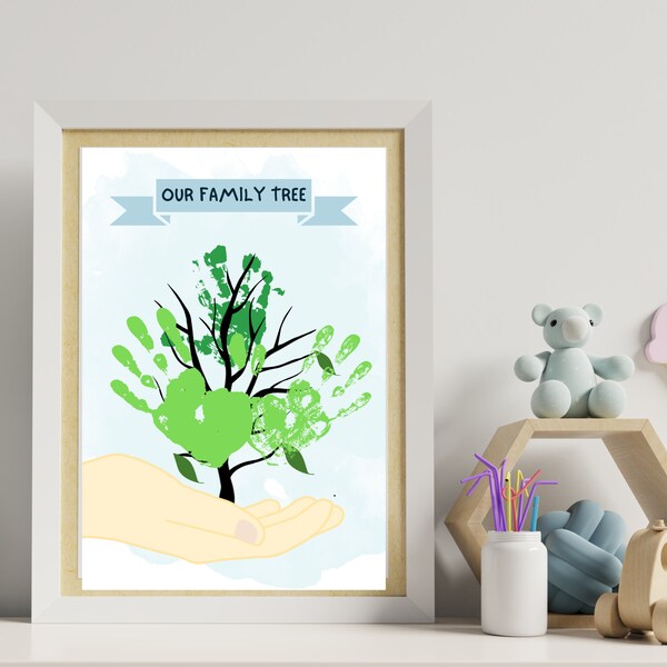 Handprint Tree - Etsy