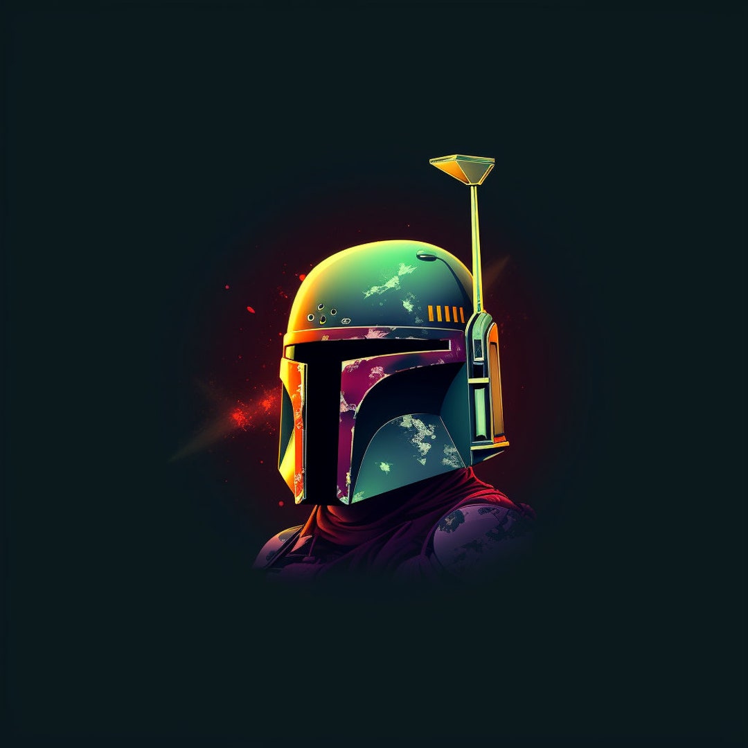 Boba Fett Original Digital Art Work - Etsy
