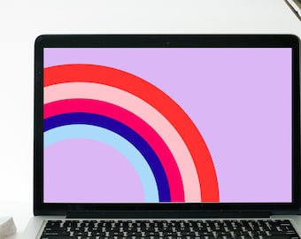 Laptop Wallpaper| Lilac Clouds Desktop Wallpaper Laptop Wallpaper ...