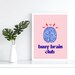 Busy Brain Club Posters ADHD Poster Inspirational Quotes Posters ...