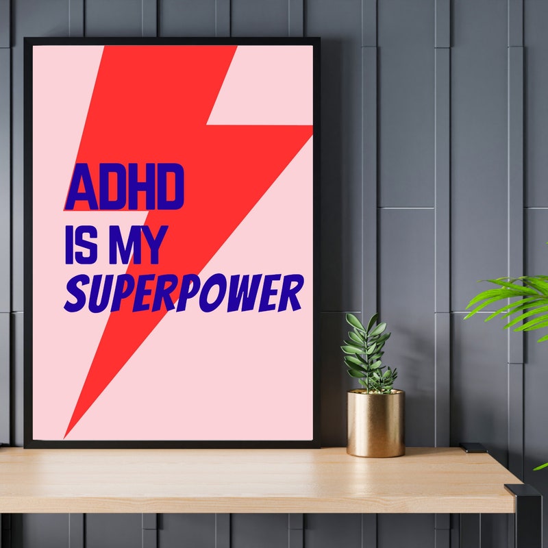 Adhd Posters - Etsy