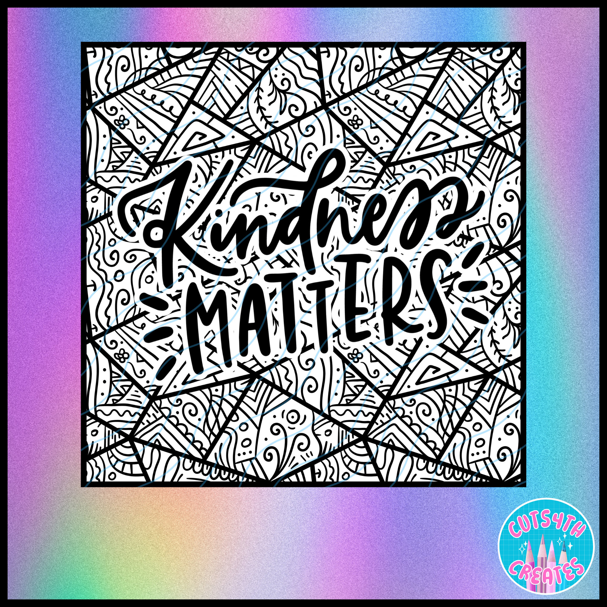 Collaborative Coloring Poster Bulletin Board World Kindness Day ...
