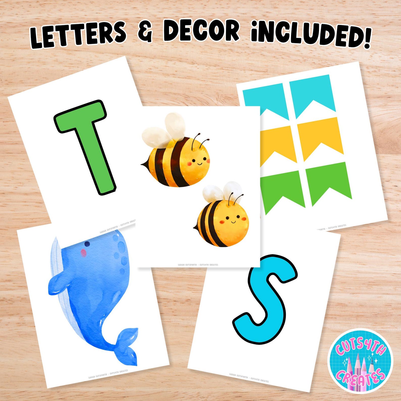 Earth Day Bulletin Board Kit | April Spring | Help the Bees, Plant More ...
