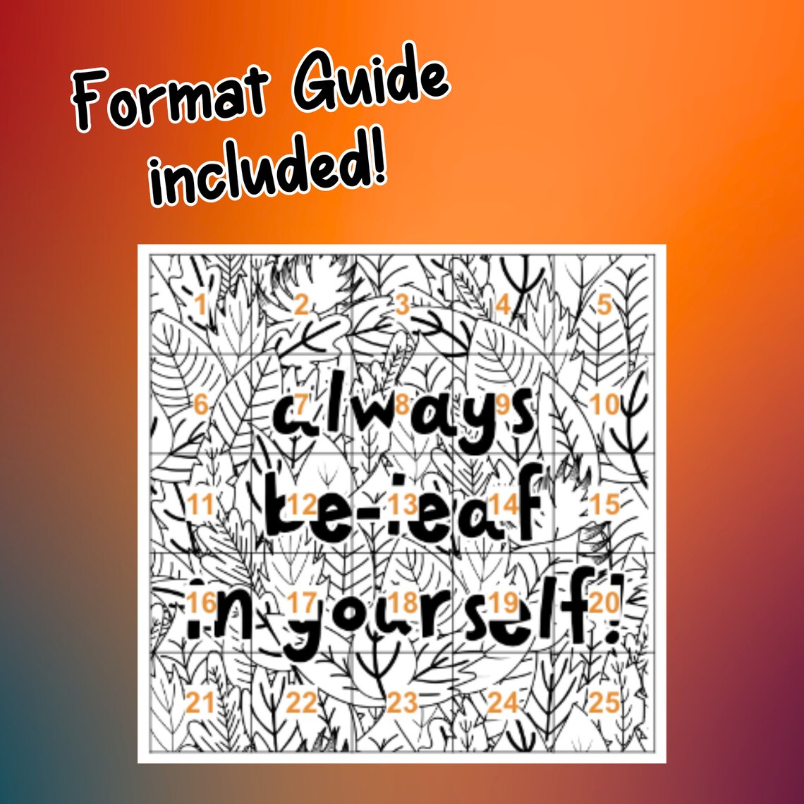 Collaborative Coloring Poster | Fall Autumn | Teamwork Activity ...