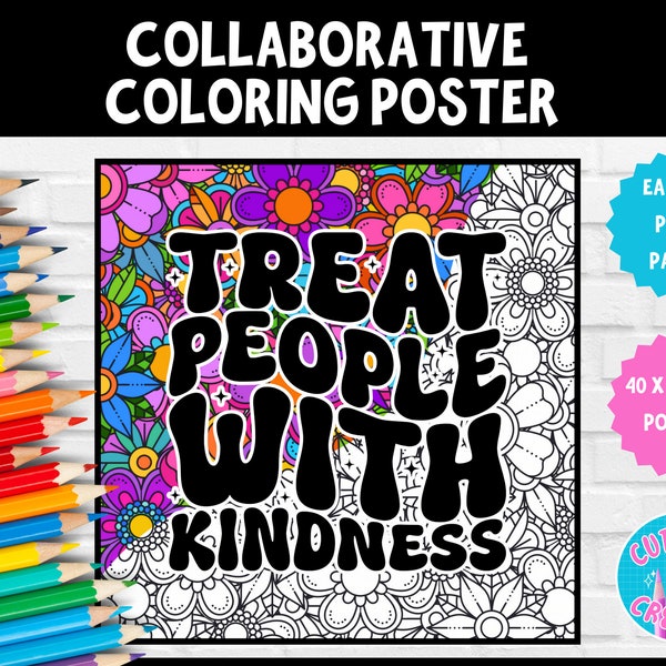 Treat People With Kindness - Etsy