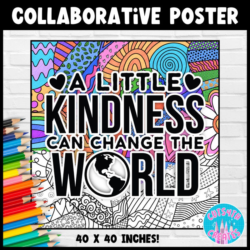 Kindness Posters - Etsy