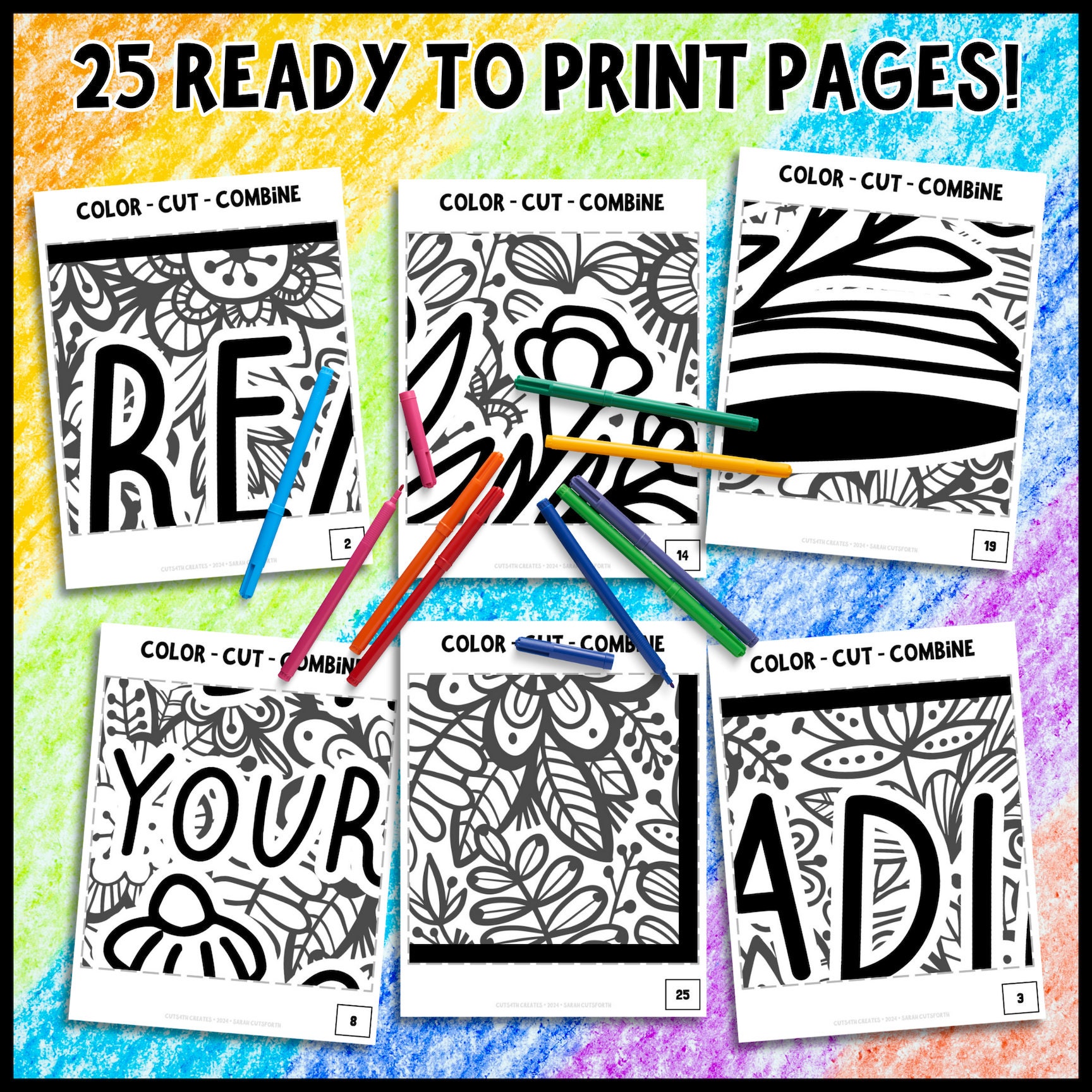 Collaborative Coloring Poster Teamwork Activity "reading Helps Your ...