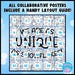 Collaborative Coloring Poster | We Are as Unique as Snowflakes | Winter ...