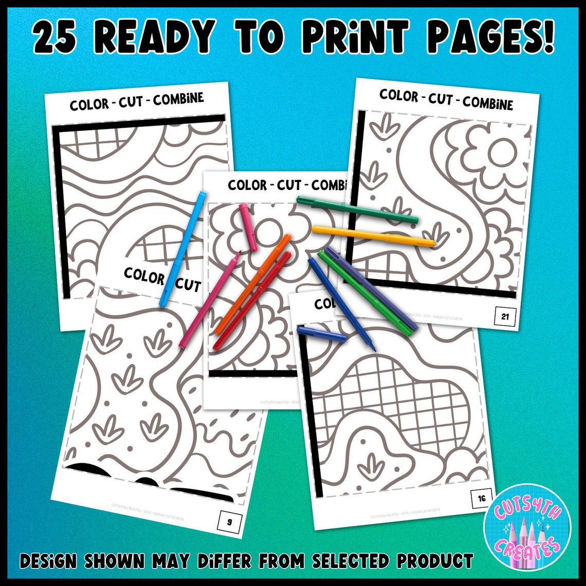 Earth Day Collaborative Coloring Poster Reduce Reuse Recycle Teamwork ...