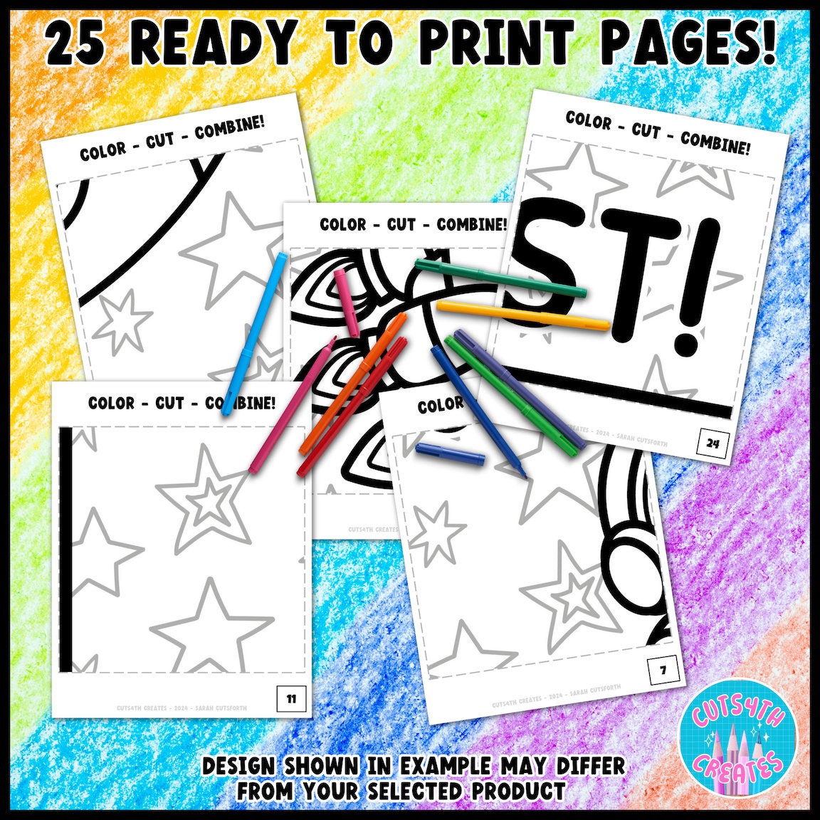 End of Year No Prep Collaborative Coloring Poster Activity | 4th Grade ...