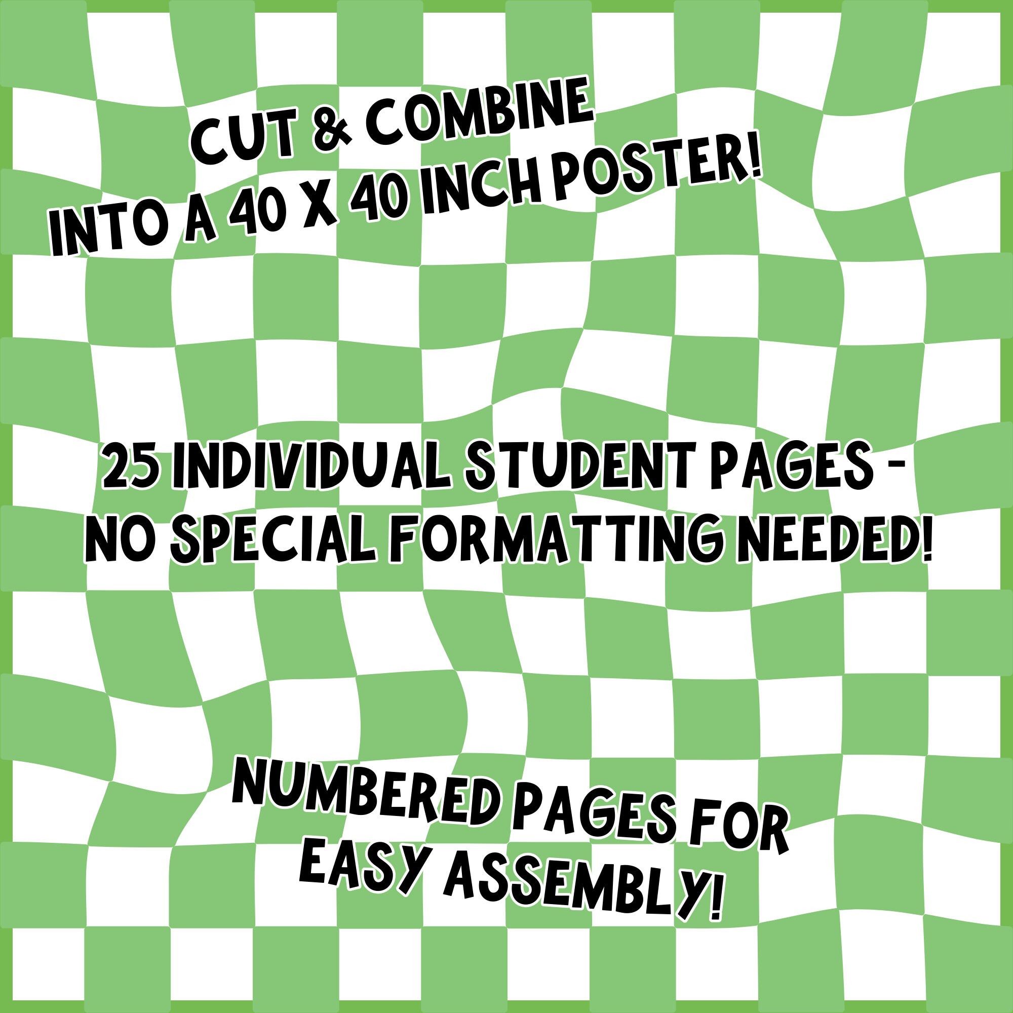 St. Patrick's Day Activity Printable Collaborative Poster + Coloring ...