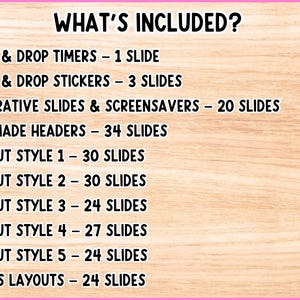 Editable Daily Slides With Timers + Moveable Clip Art Bright & Groovy ...