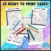 Collaborative Coloring Poster Bulletin Board 25 Pieces Choose Happy ...