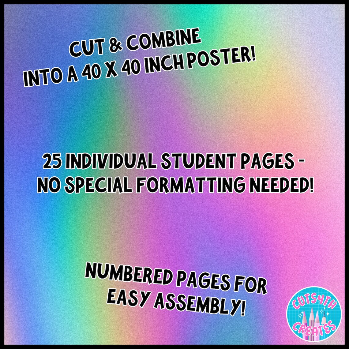 Collaborative Coloring Poster | World Kindness Day | Treat People With ...