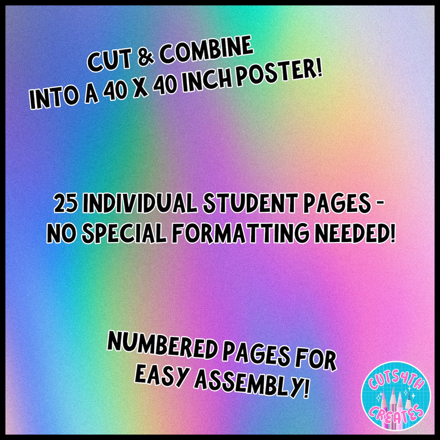 Collaborative Coloring Poster | World Kindness Day | Be COOL Be KIND ...