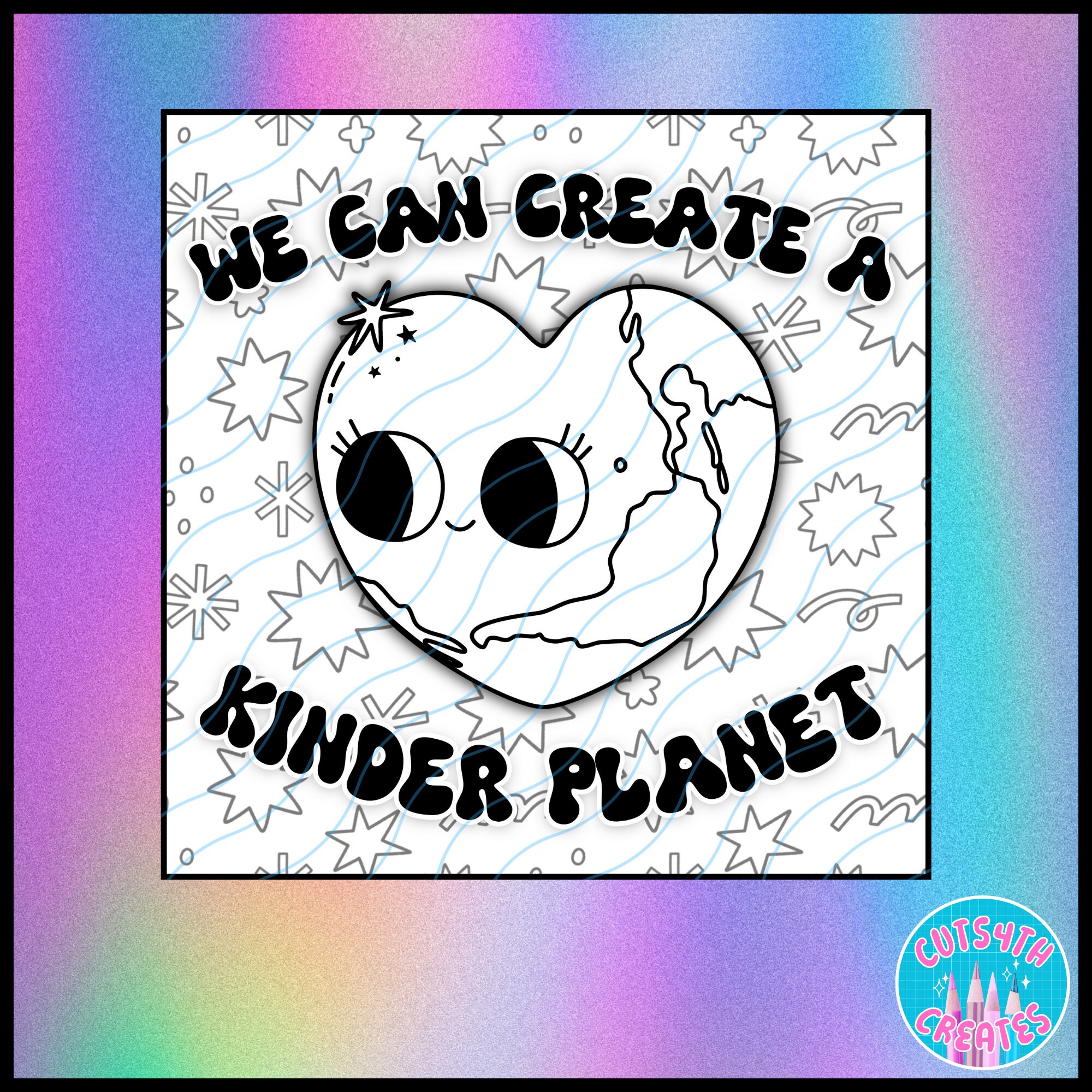 Collaborative Coloring Poster | World Kindness Day | We Can Create A ...